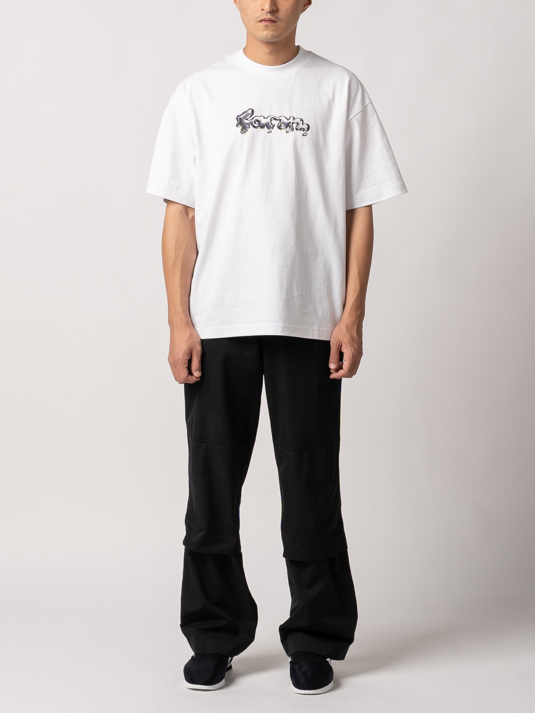 FAÇON Mercury Logo Tee (White) – COMRADE Hong Kong