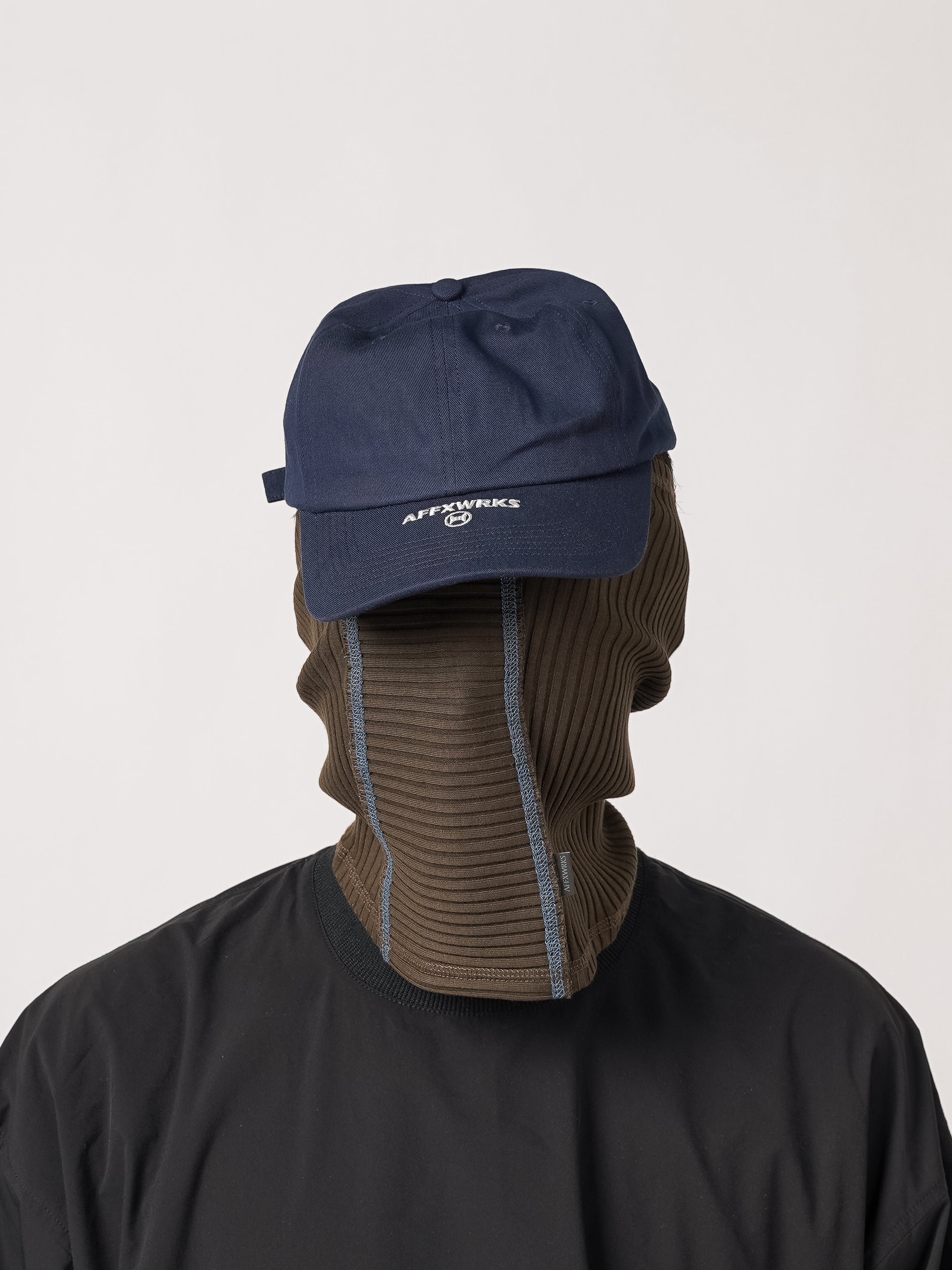 AFFXWRKS Brim Logo Cap (Navy) | AFFXWRKS – COMRADE Hong Kong